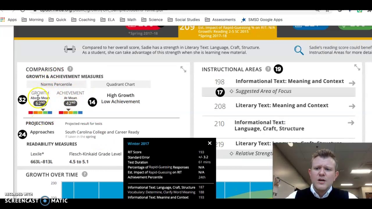 MAP Student Profile/Family Report/Student Progress - YouTube