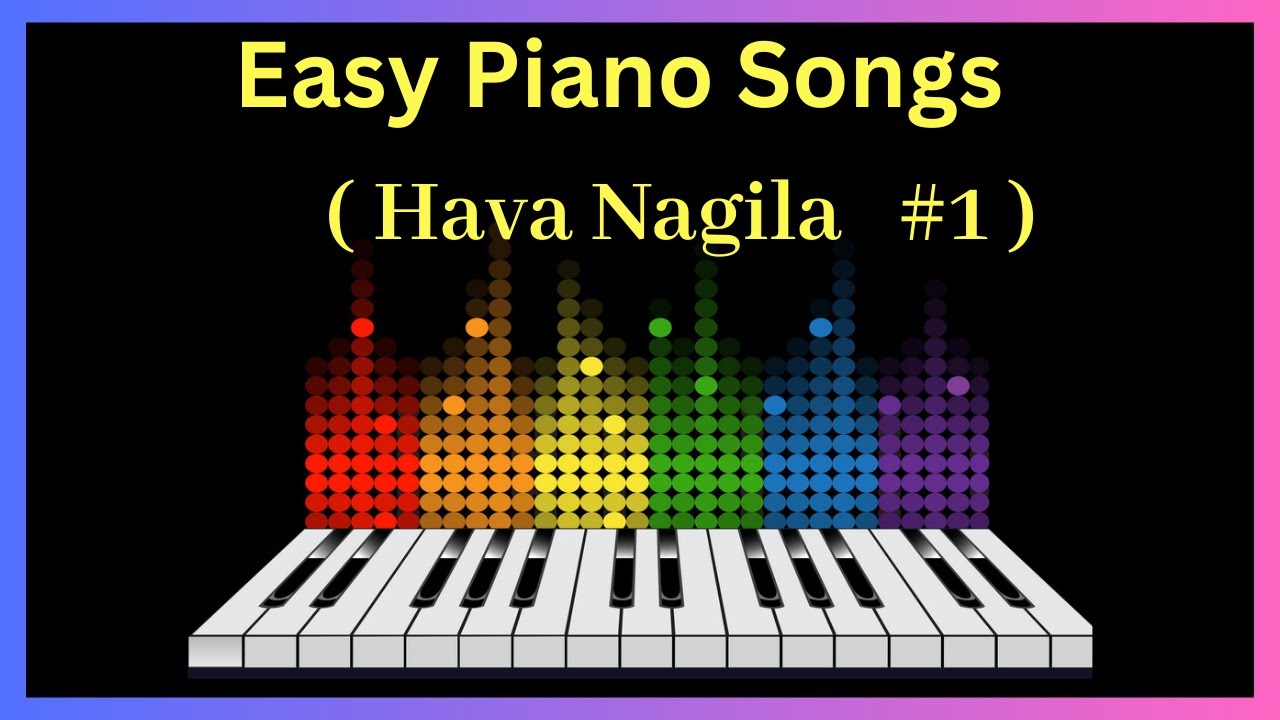 (Hava Nagila) Keyboard Lesson Intermediate / Advance - Piano Tutorial ...