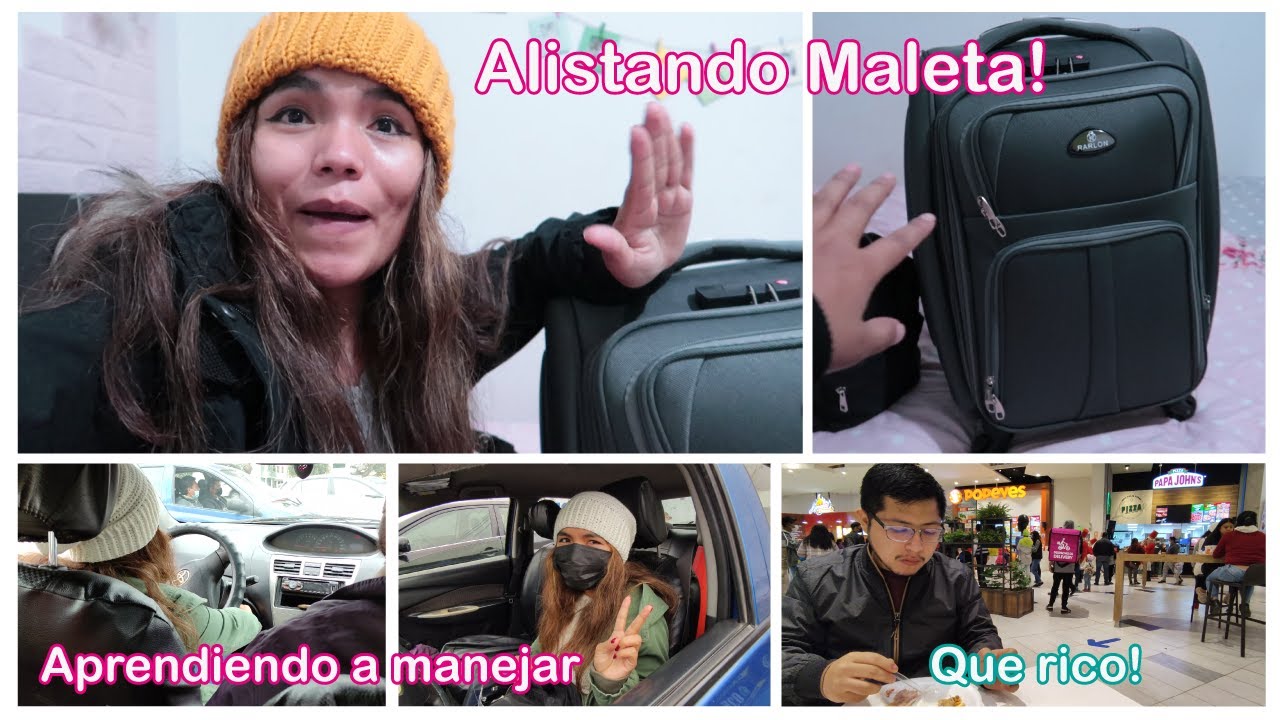 Aprendiendo a manejar 🚗 + Alistando maleta para viajar 🏜😎 - YouTube