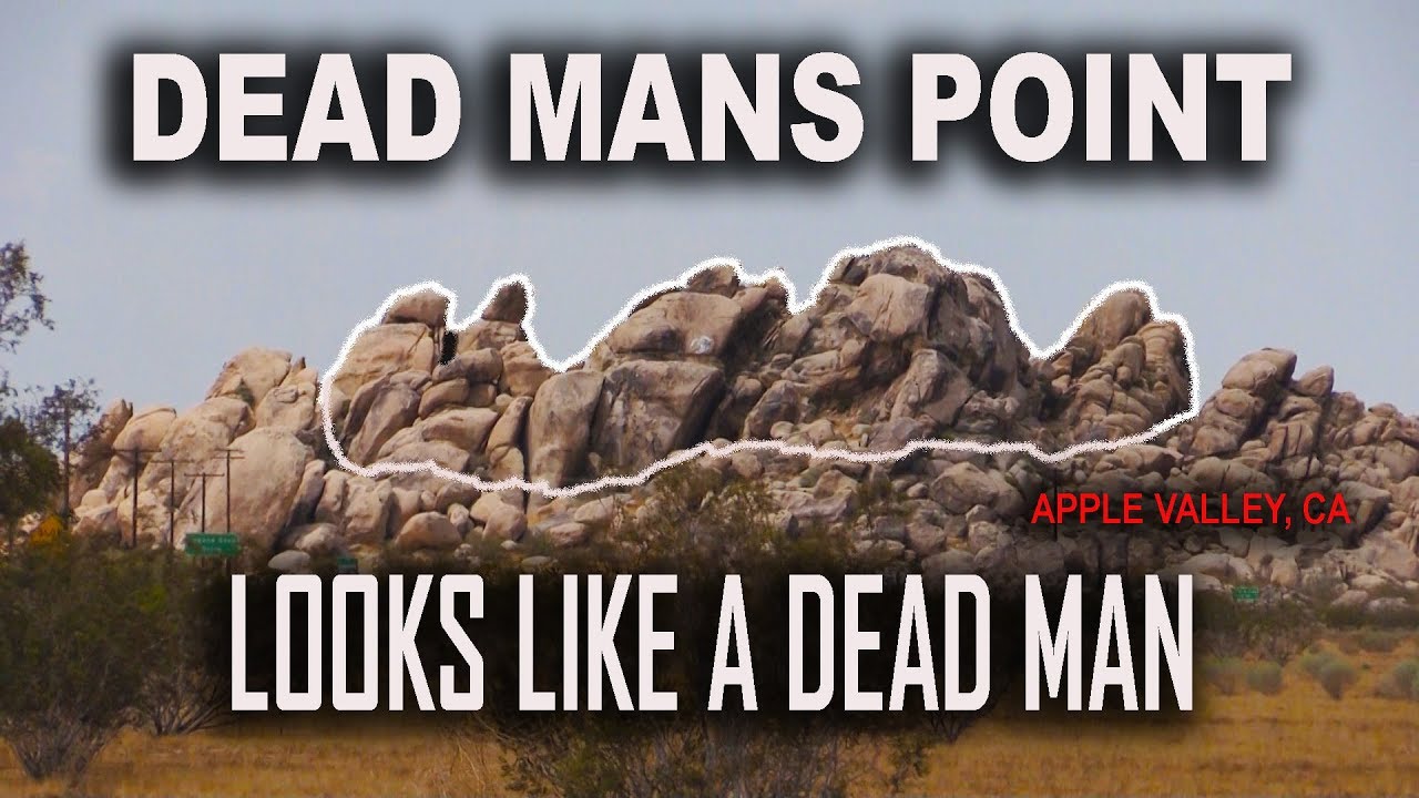 Dead Mans Point - looks like a Dead Man - YouTube