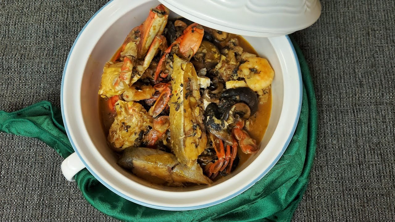 Rivers State Native soup | I cargoed some food stuff from Nigeria - YouTube