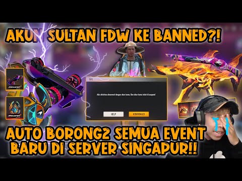 AKUN SULTAN FDW KE BANNED?! AUTO BIKIN BARU + AUTO SULTANIN!!