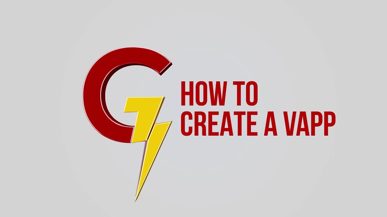 How to Create a vApp - YouTube