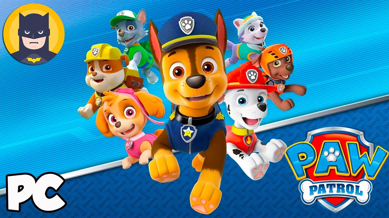 PAW Patrol Videospel på Engelska: Alla Uppdrag - Tecknat Spel Videor ...