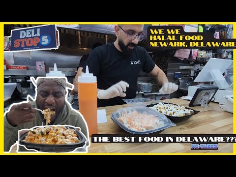 The Best Food in DE????? WeWe Halal Food ?Chopped Cheese over rice and ...