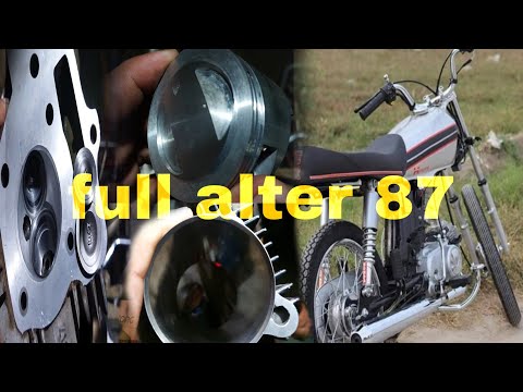 CD 70 bike full alter video