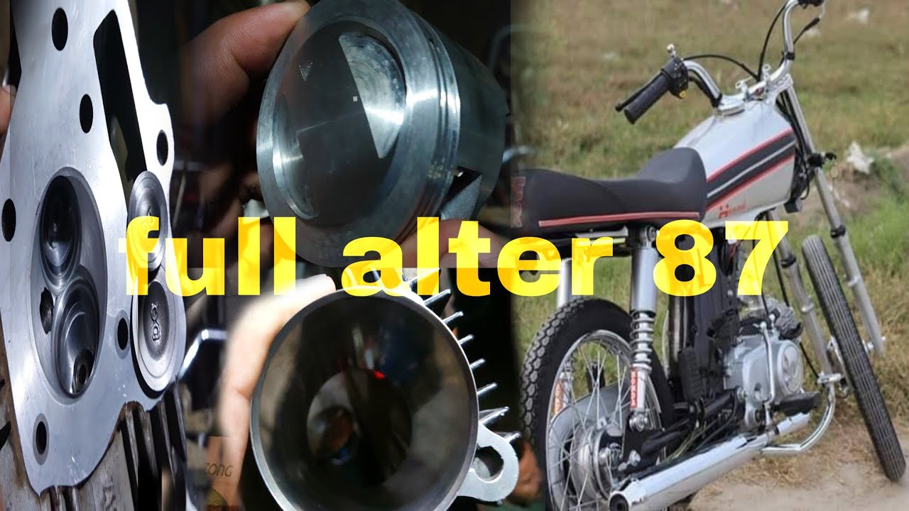 CD 70 bike full alter video - YouTube