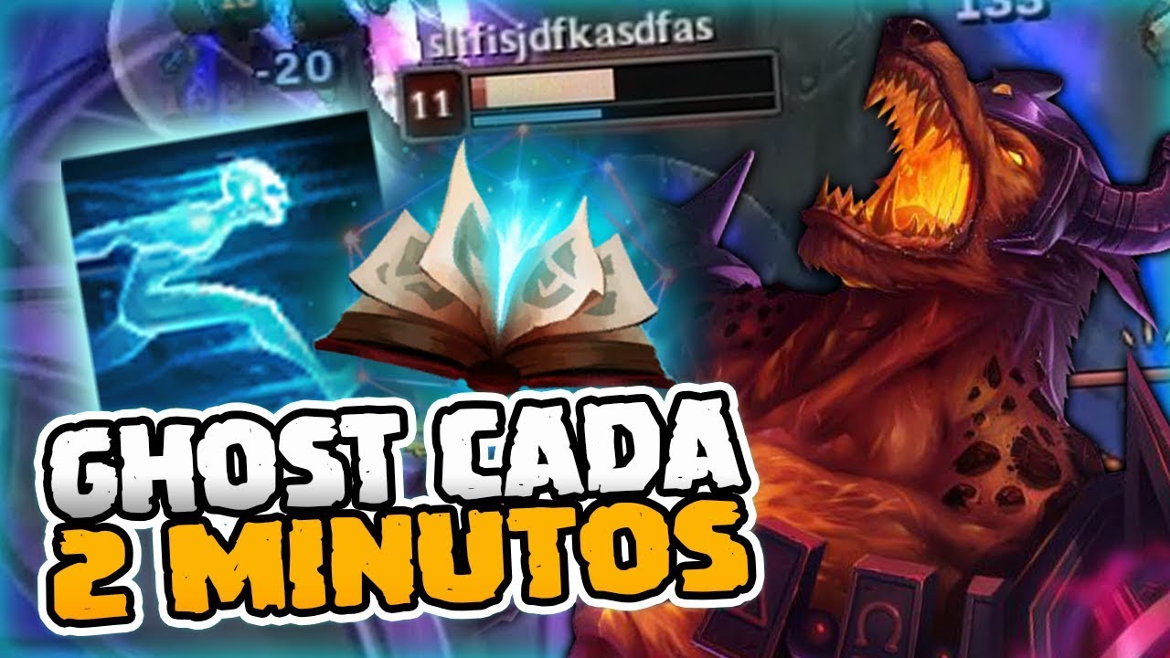 ¡LA RUNA CONTRA TODO! - ¡GHOST CADA 2 MINUTOS! | NASUS TOP RUNAS NUEVAS ...