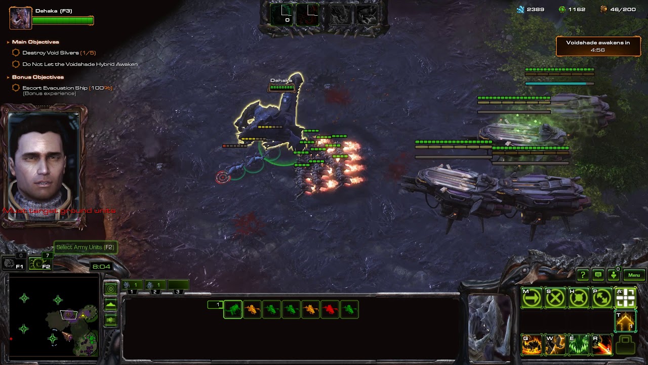 Starcraft II Co-op - Dehaka - Level 1 - Scythe of Amon (Normal ...