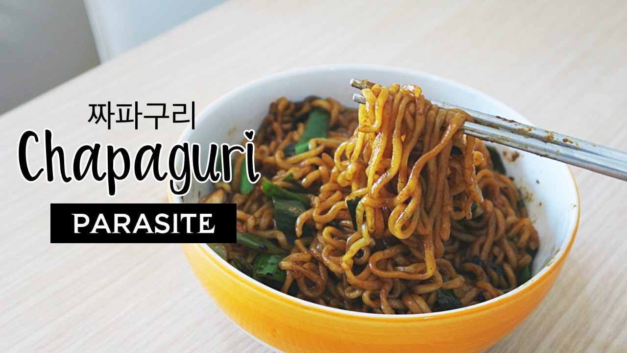 [ENG SUB] วิธีทำ Steak Chapaguri from PARASITE | BeautyByOrangina - YouTube
