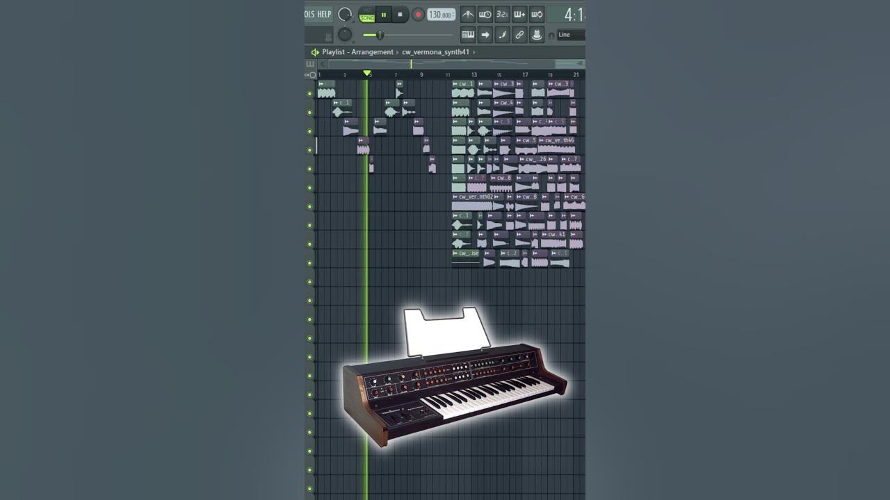 Free Synthesizer samples - Vermona Synthesizer samples #shorts - YouTube