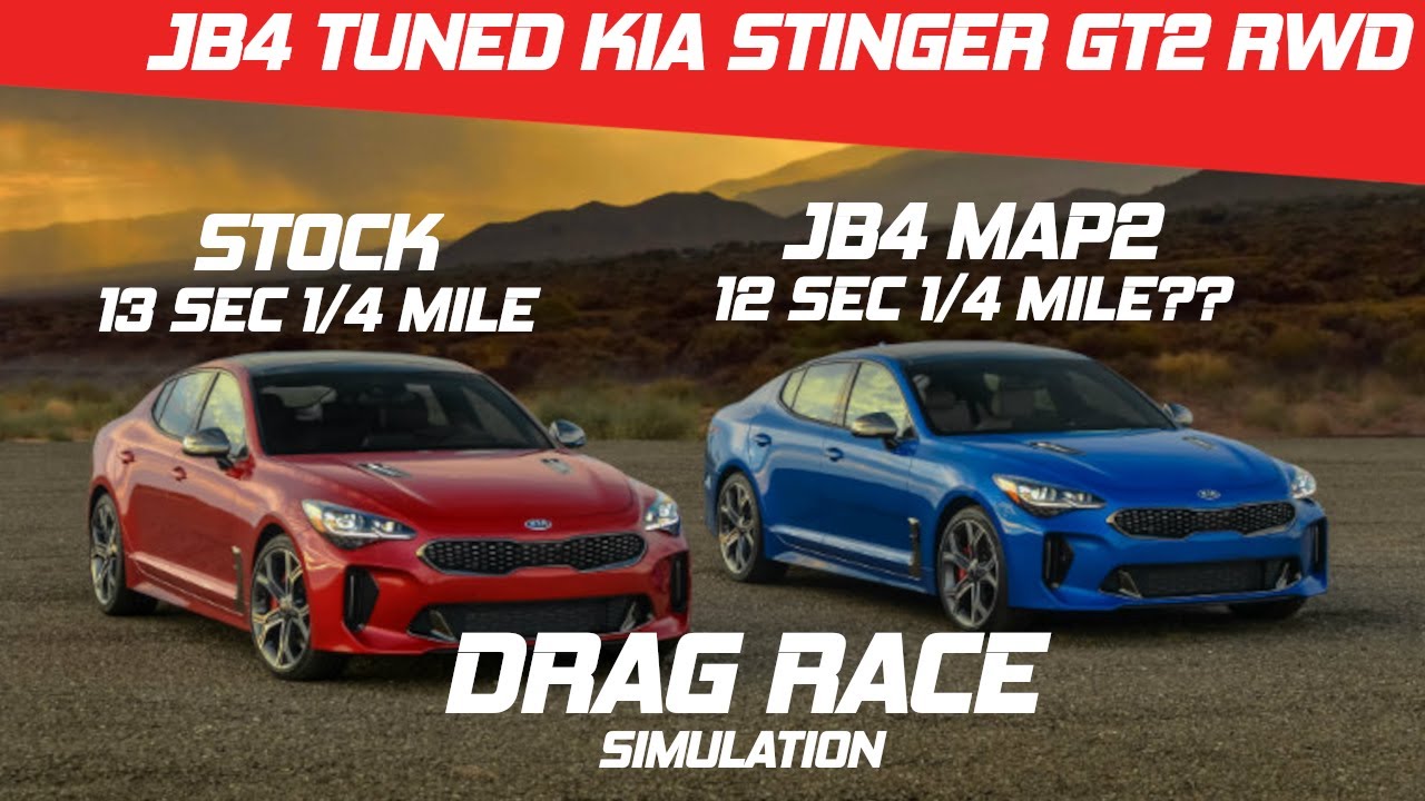Kia Stinger 1 4 Mile