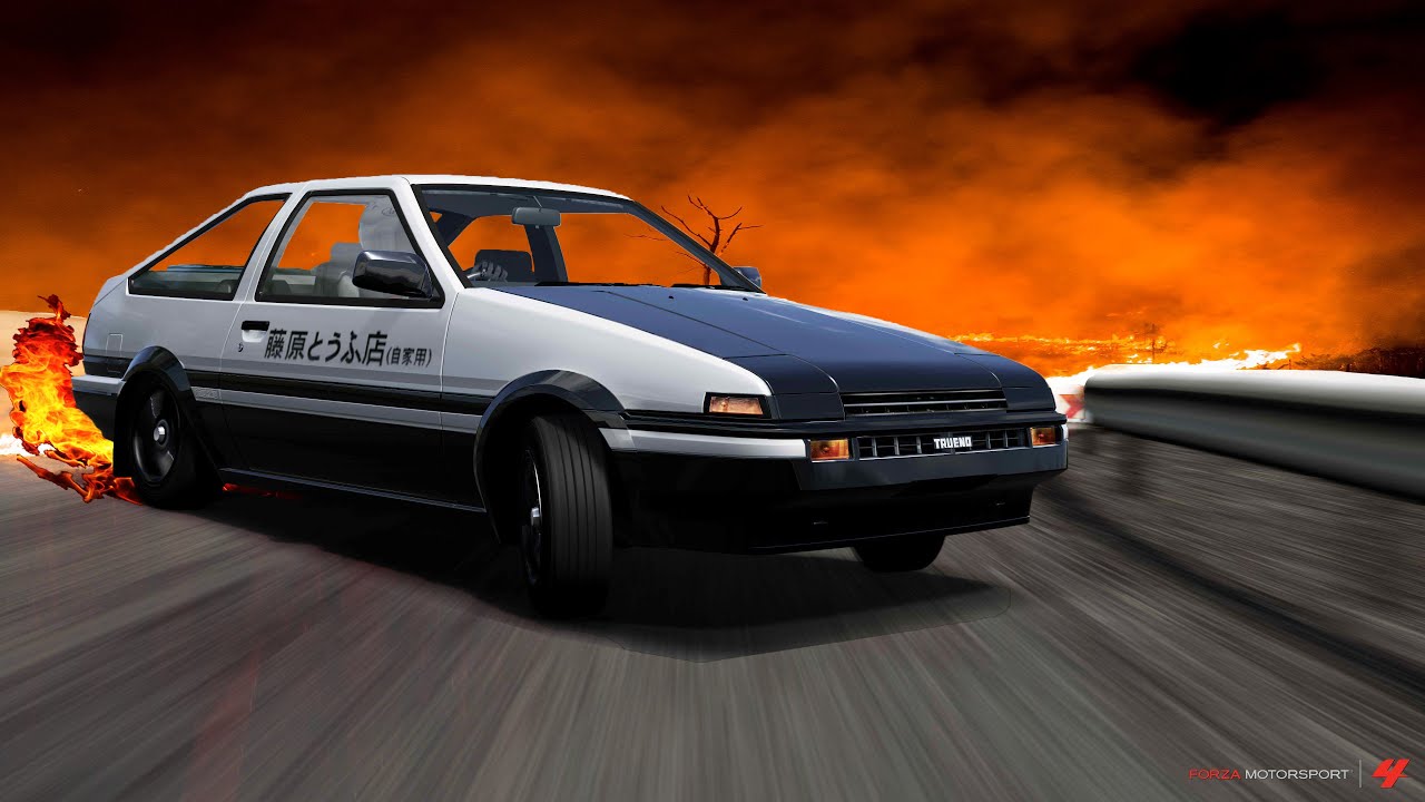 Initial D - Night of fire (Short Version) - YouTube