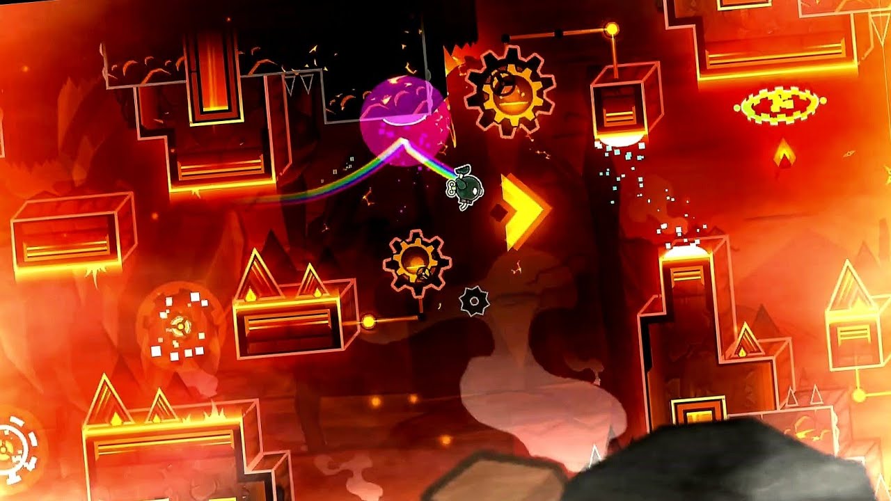 [NEW] My part in 'Rebound' by Titan | Geometry Dash - YouTube