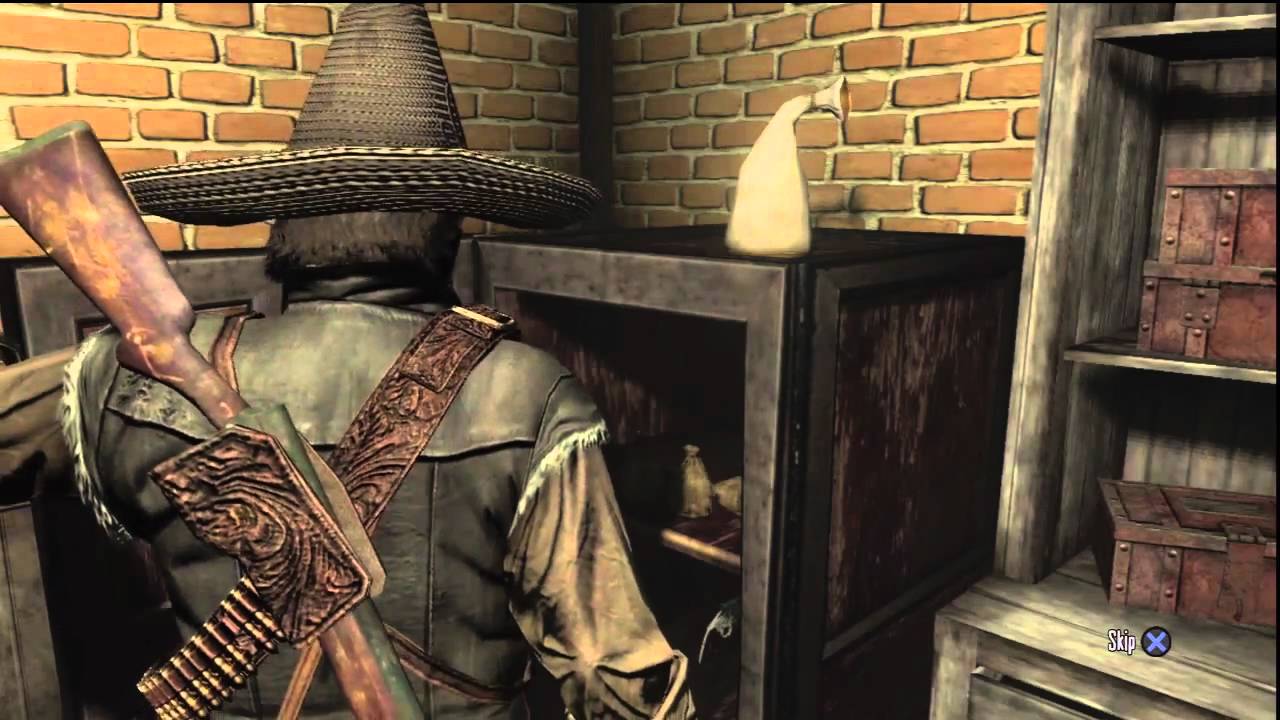 Red Dead Redemption robbing a bank epic fail. - YouTube
