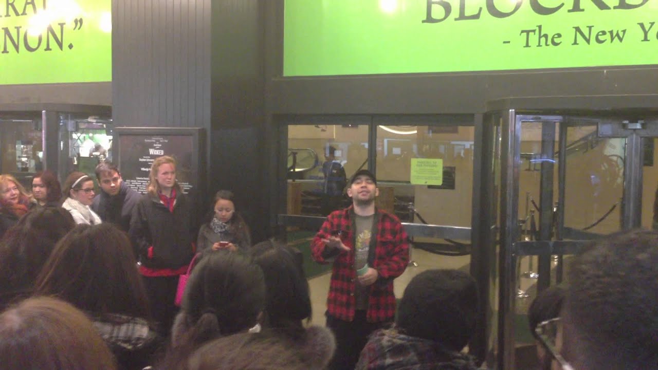 Wicked Lottery NYC - YouTube
