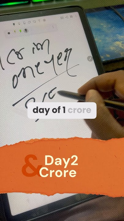 Today is Day 2 of my 365 Days Challenge to earn ₹1 CRORE! - YouTube