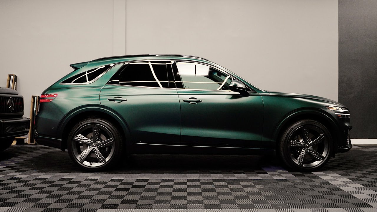 Matte PPF install on a Genesis GV70 and G63 AMG [4K] - YouTube