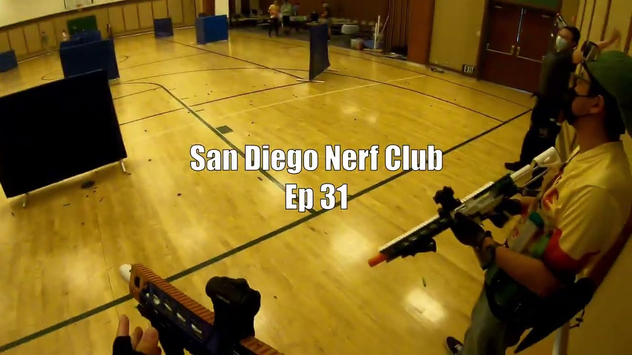 San Diego Nerf Club - Jan 29th, 2022 - I'm Baaaack - YouTube