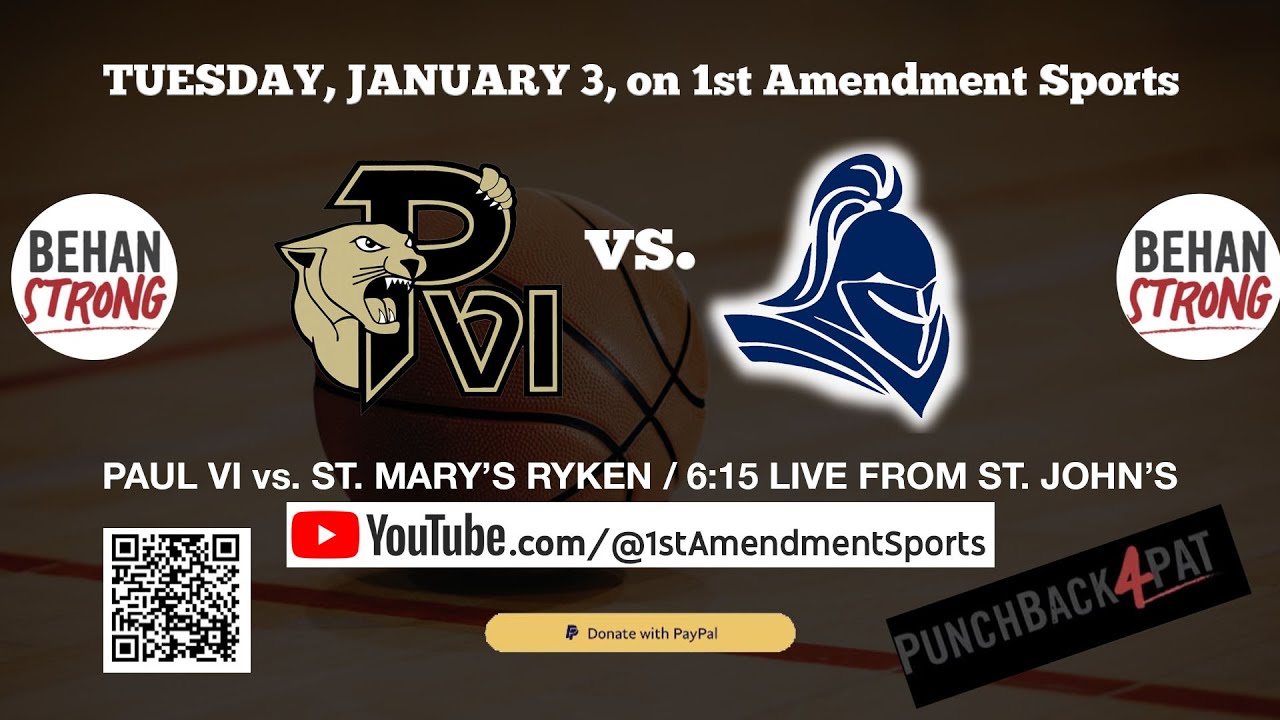 1/3/23 Behan Strong Invitational Basketball Tournament: PVI Panthers vs ...