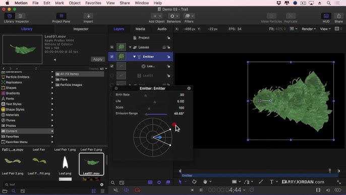 Motion Of Object Patterns