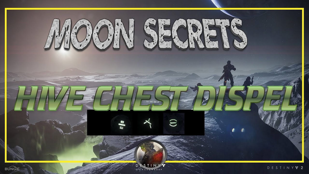 How To Unlock Moon Chests The Ones With the HIVE Symbols - YouTube