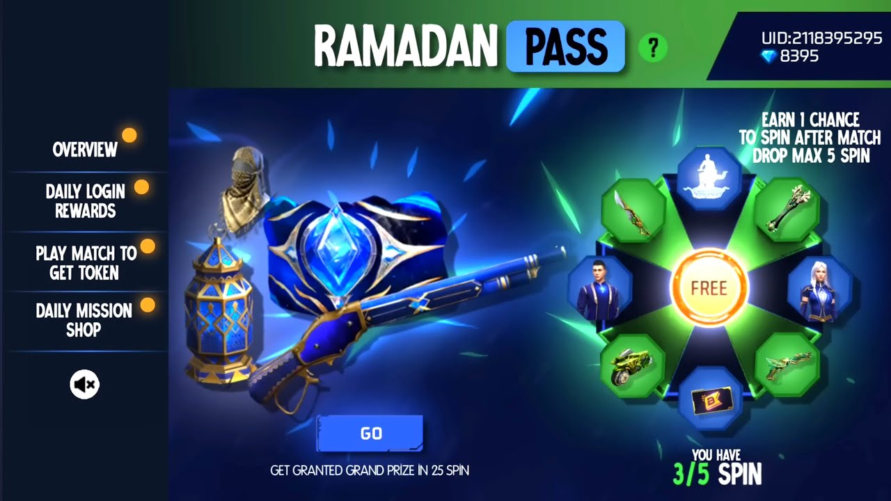 Ramdan Pass In Free Fire Free Fire Ramdan Pass Event Upcoming Event In ...