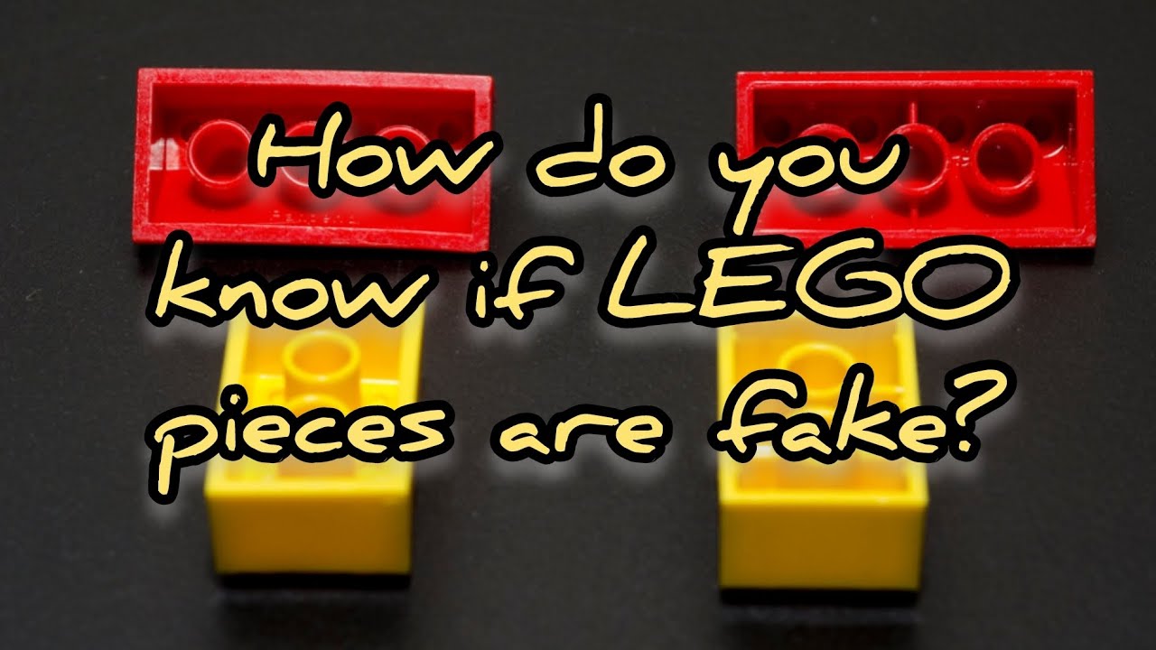 How do you know if LEGO pieces are fake? - YouTube