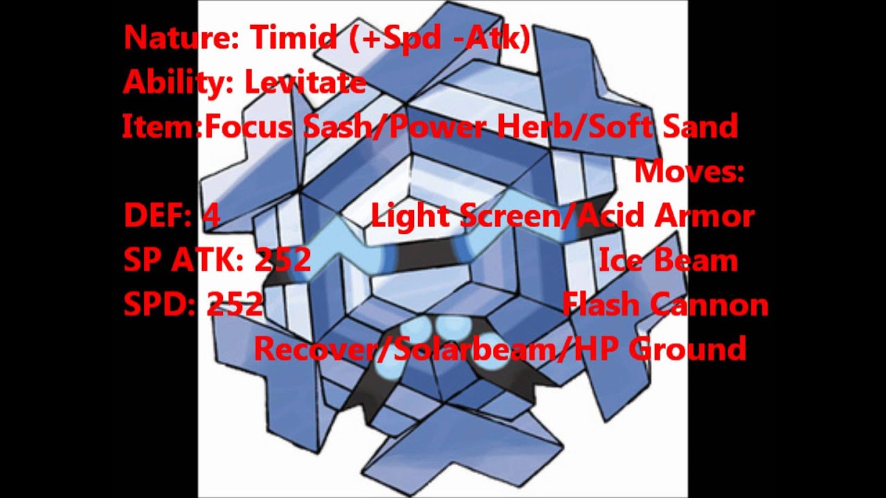 Pokemon Black and White Pokemon Review: Cryogonal - YouTube