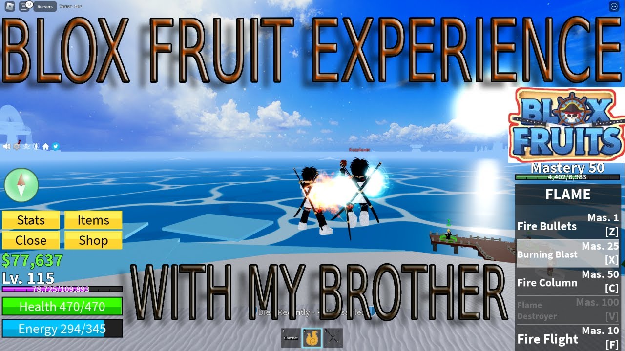 Defeating Yeti In Roblox Blox Fruits! (And 1v1 With My Brother. - YouTube