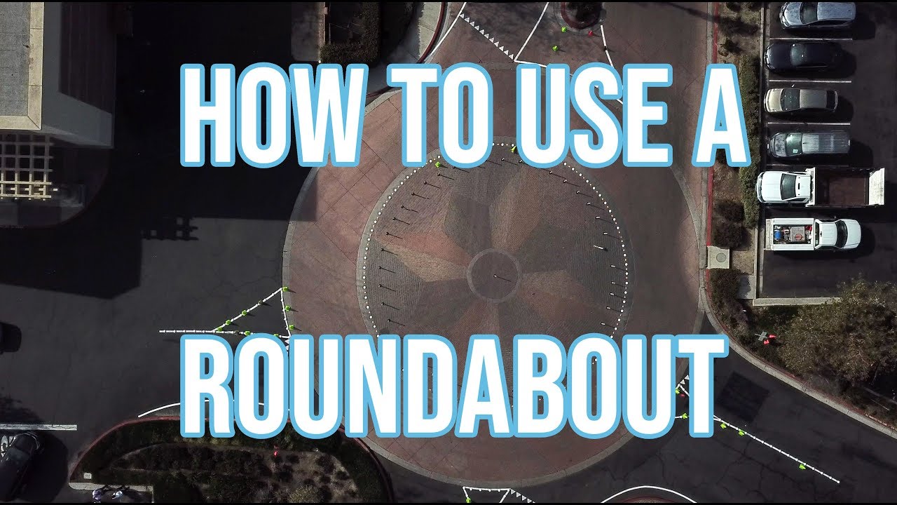 How to Use a Roundabout - YouTube