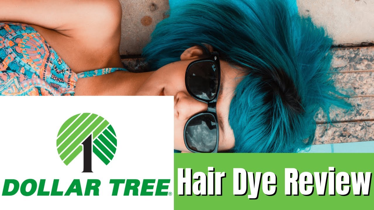 Dollar Tree Hair Dye Review on Natural Curly Hair - YouTube
