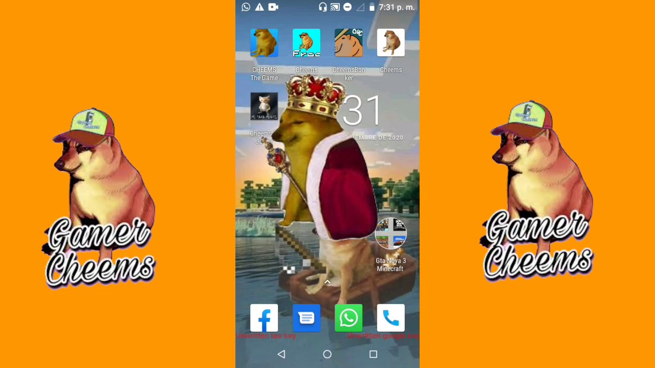 Cheems "Te recomienda 5 juegos de cheems para Android" xdxd - YouTube