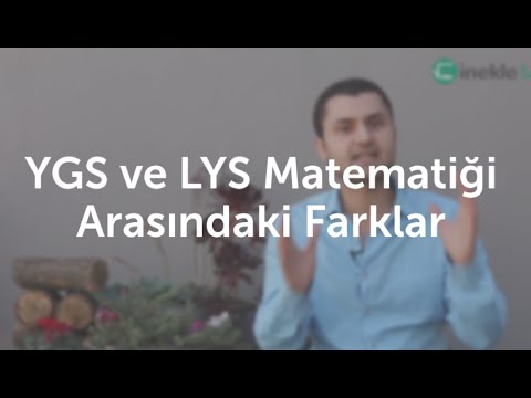 YGS ve LYS Matematiği Arasındaki Farklar