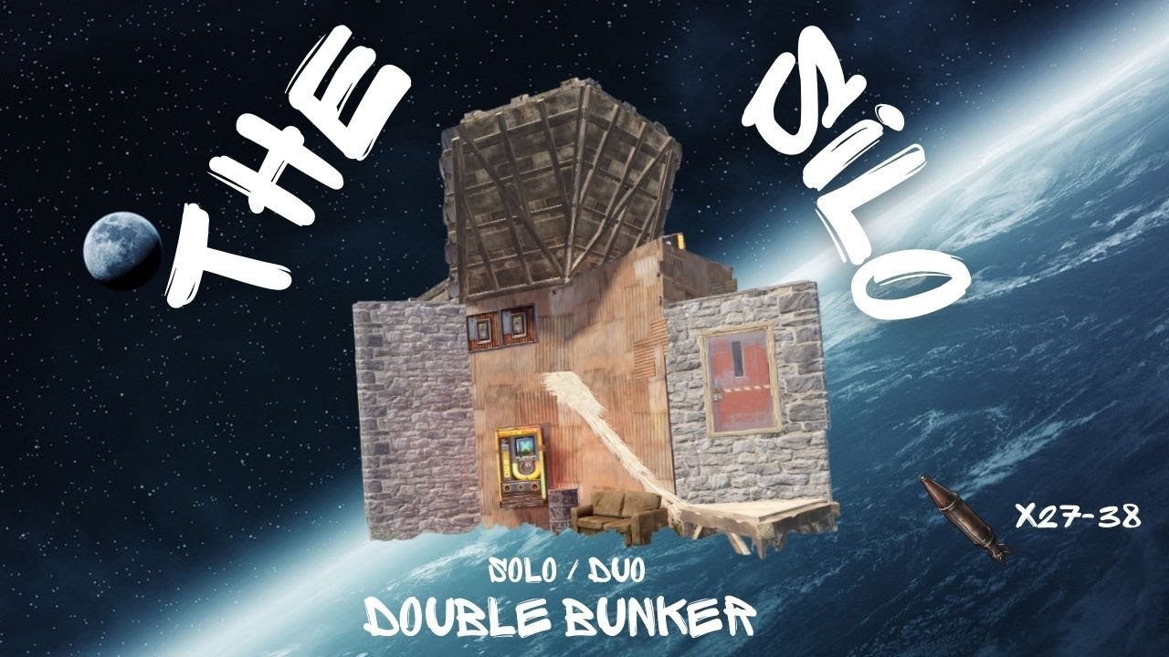 THE SILO - CHEAP & COZY Solo-Duo BUNKER Base for RUST 2023 - YouTube
