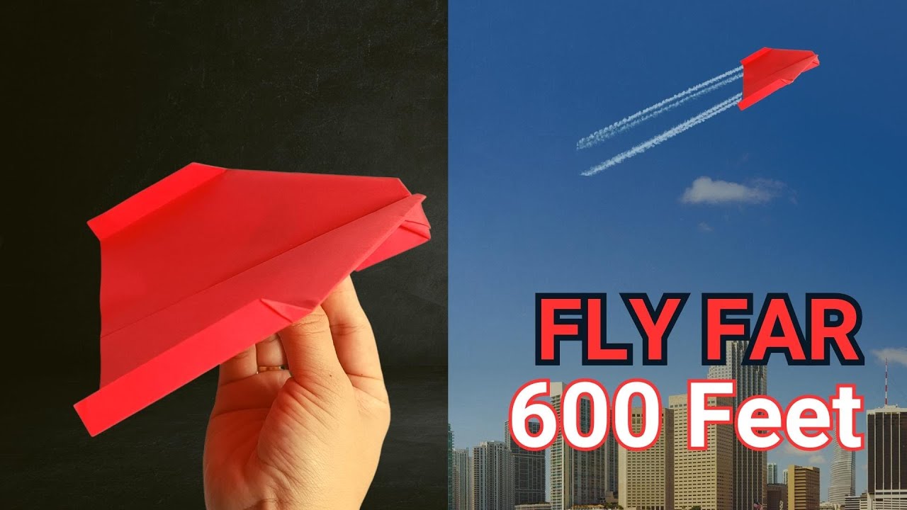 How To Make Paper Airplane Fly Far World Record Paper Plane YouTube how-to-make-paper-airplane-fly-far-world-record-paper-plane-youtube