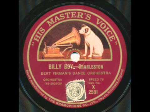 Bert Firman, Billy Boy. England 1927 - YouTube