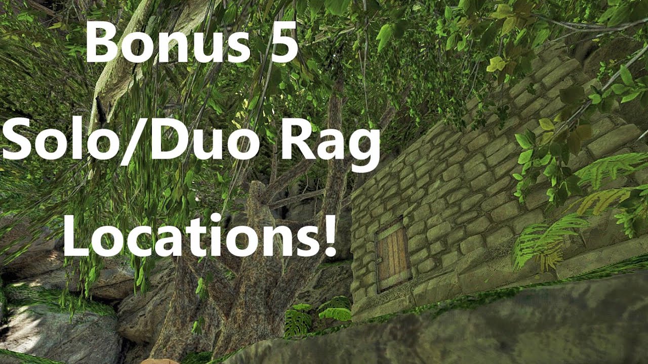 Bonus 5 Solo/Duo Ragnarok PvP Base Locations (ARK Survival Evolved ...