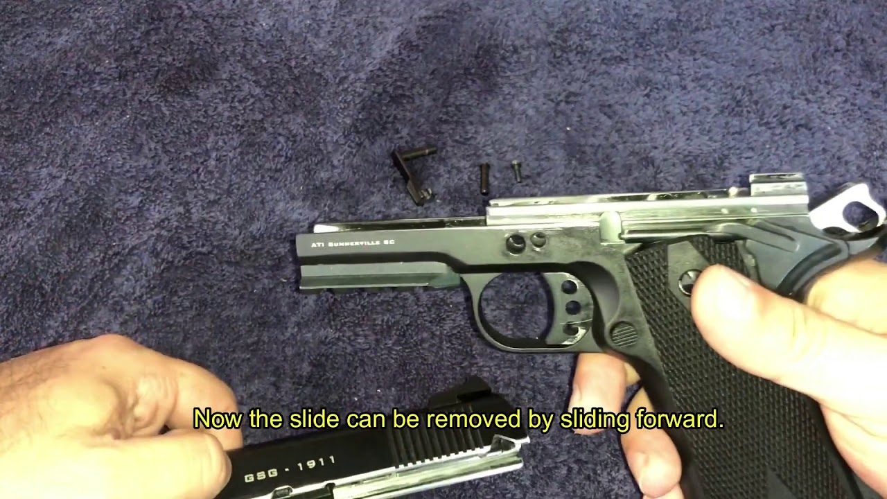 GSG 1911 22LR Disassemble & Reassemble - YouTube