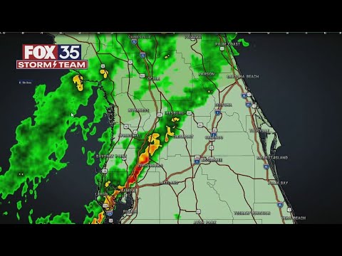 Live radar: Line of storms moving across Florida ahead of cold front ...