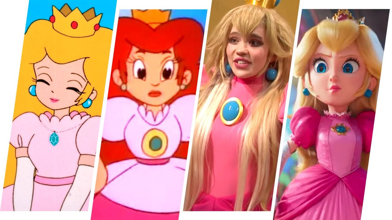 Princess Peach Evolution (2023) - YouTube