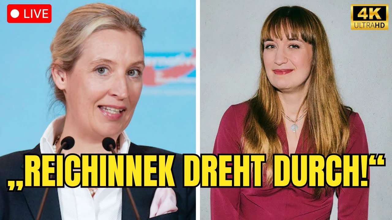 Reichinnek DREHT DURCH Auf Der Buehne, Als Alice Weidel Klar Kontert ...