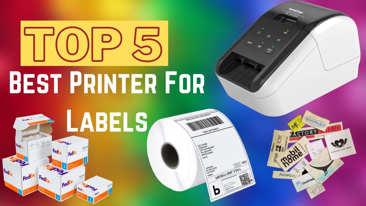 Top 5 Best Printer For Labels - YouTube
