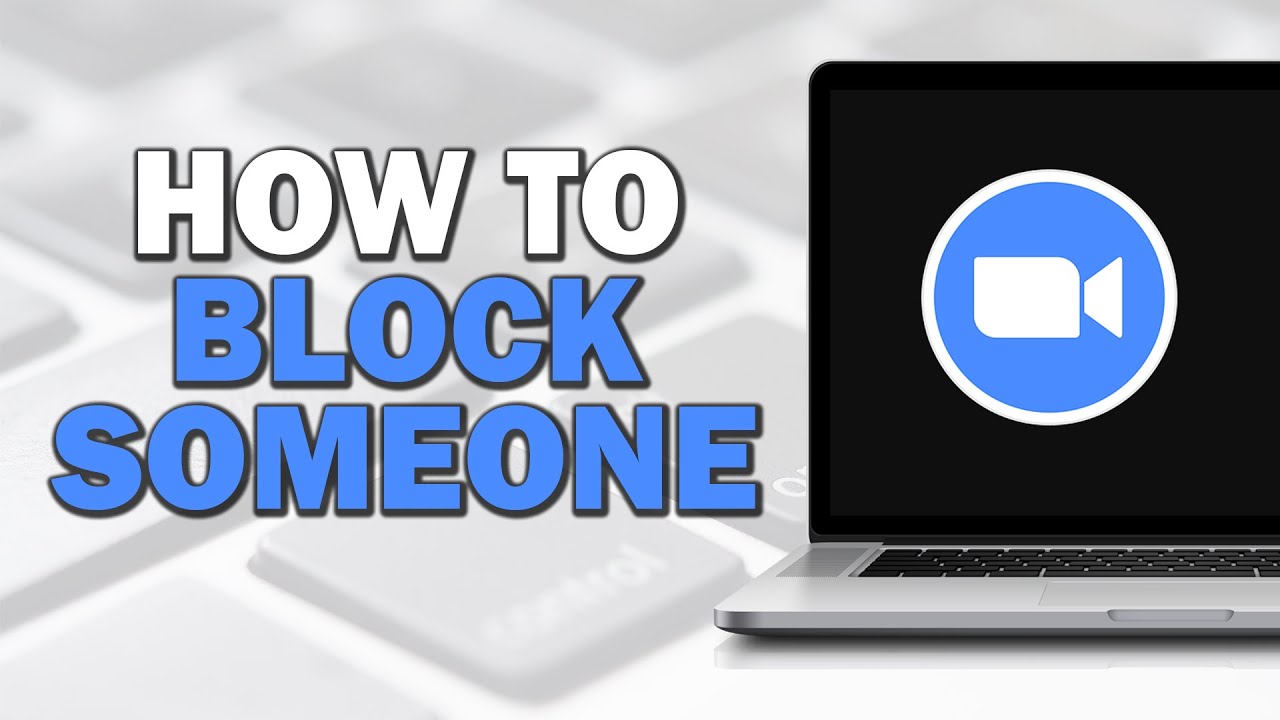 How To Block Someone On Zoom (Quick Tutorial) - YouTube