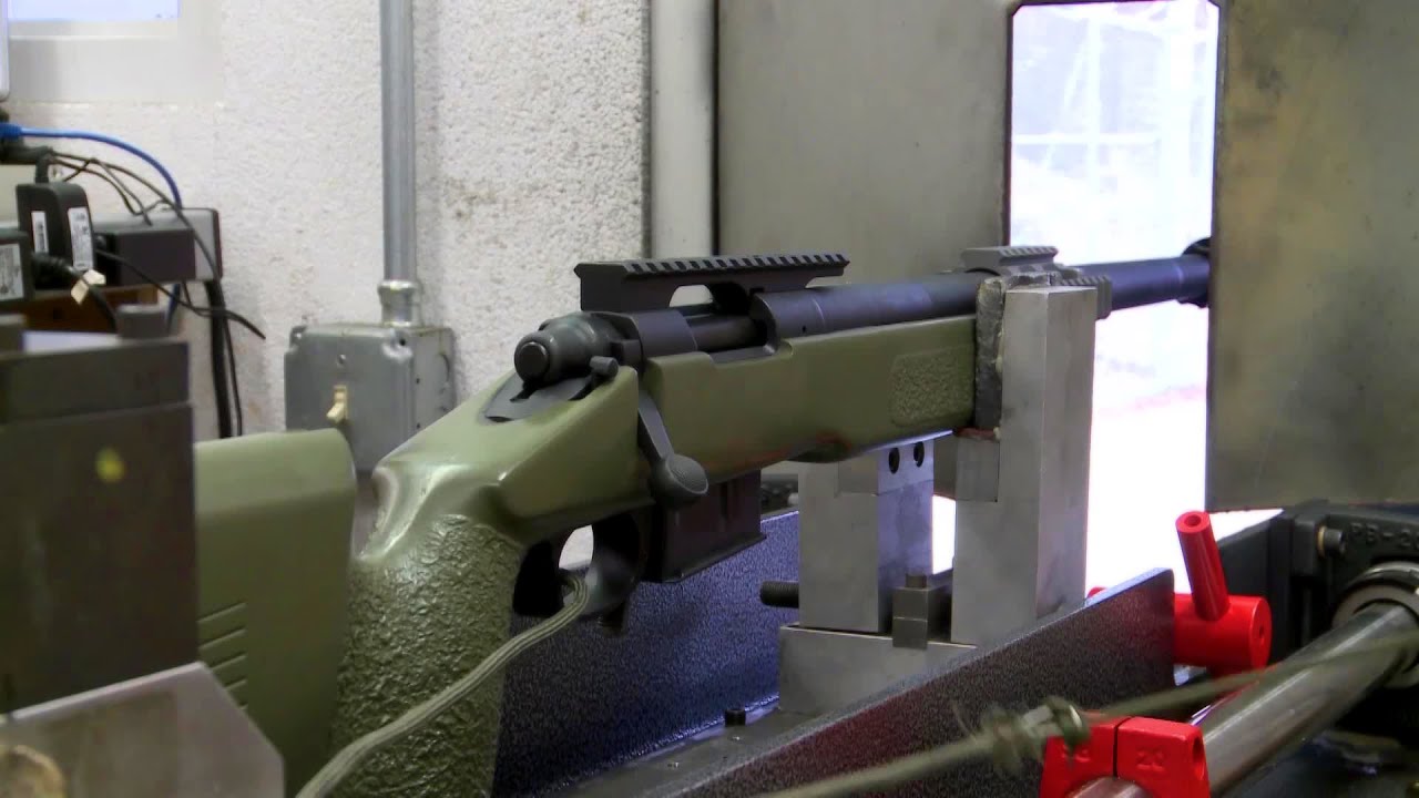 Marine Corps Sniper Rifle - Accuracy & Groupings Test - YouTube