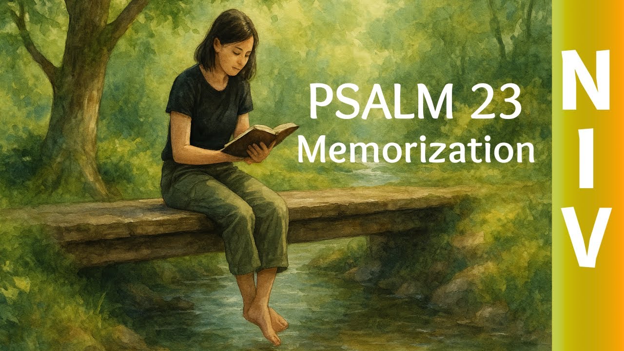 Psalm 23 NIV Memorization Song – One Hour Bible Verse Song – The Lord ...