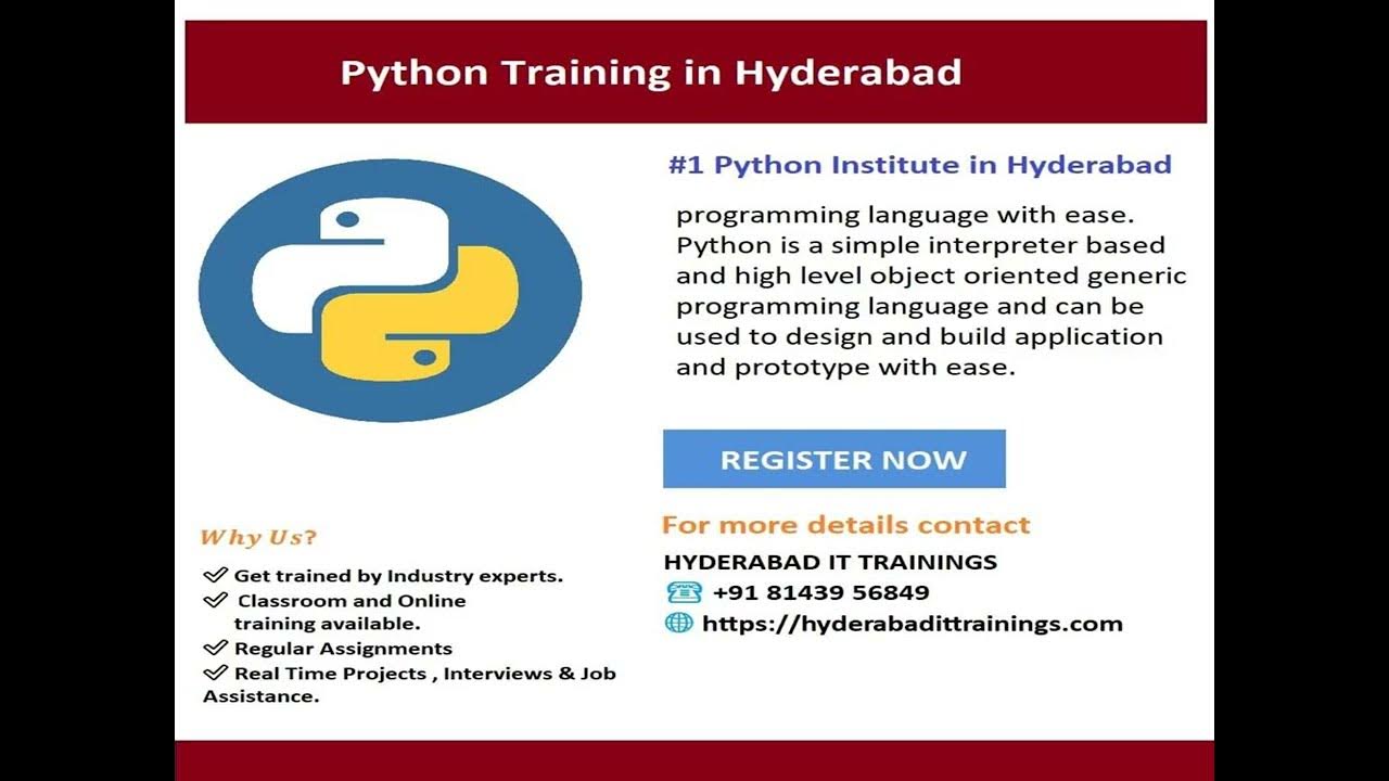 Python Training in Hyderabad - YouTube