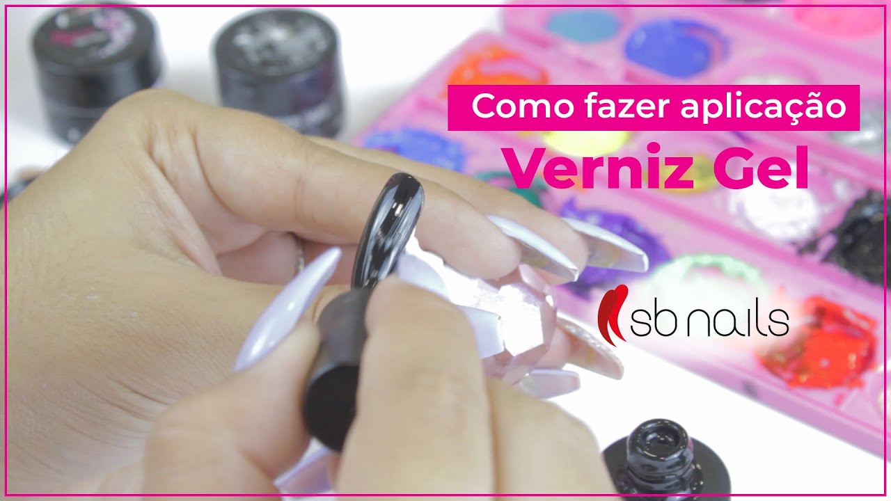 Como fazer aplicação do verniz gel - YouTube