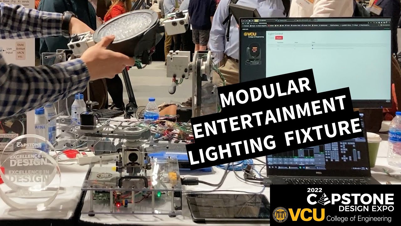 Modular Entertainment Lighting Fixture - YouTube