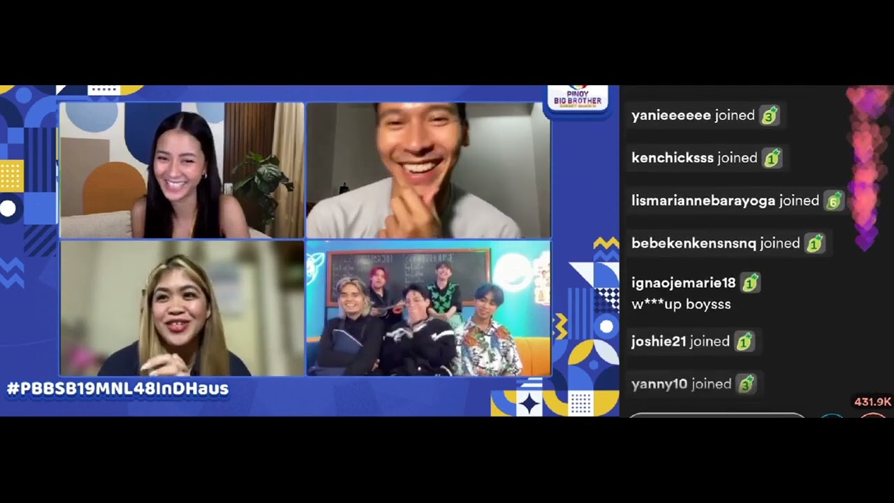 PBB HOST KUMULITAN WITH SB19 - YouTube